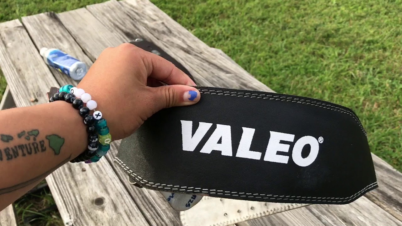 VALEO WEIGHTLIFTING BELT - YouTube