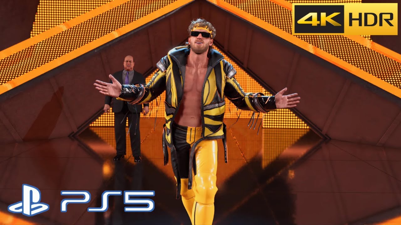 WWE 2K23 - Logan Paul Entrance Looks COOL on PS5 [4K 60FPS HDR] Ultra ...