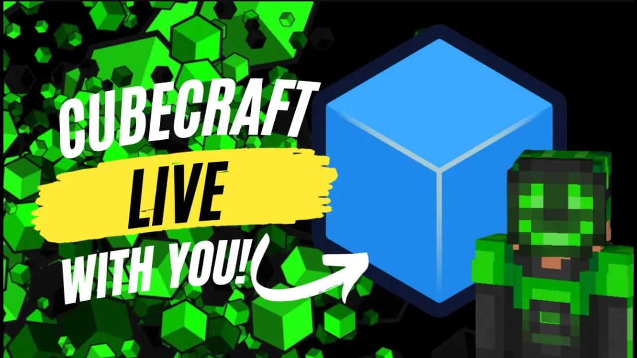 🔴 Playing Cubecraft Live 🔴 - YouTube