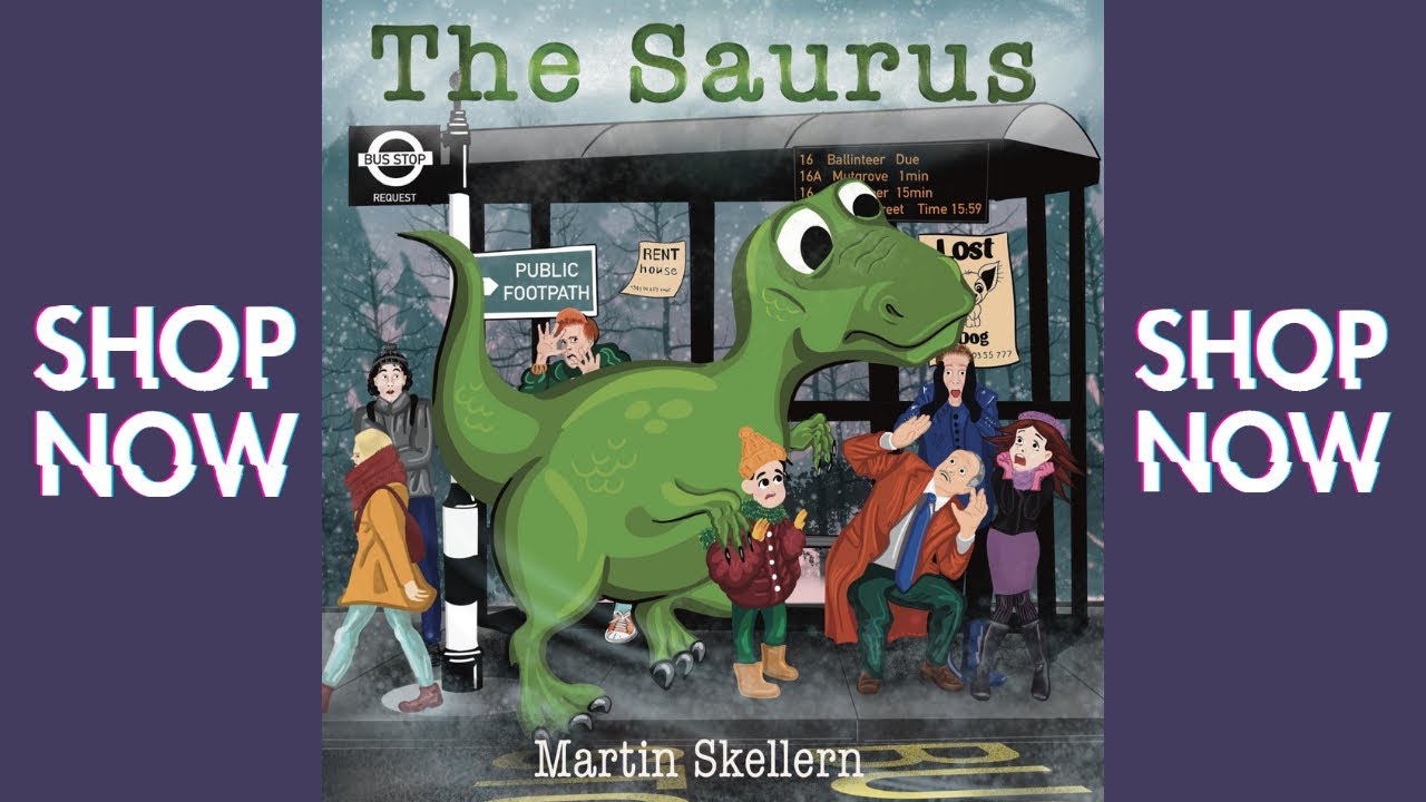The Saurus by Martin Skellern - Book Trailer - YouTube