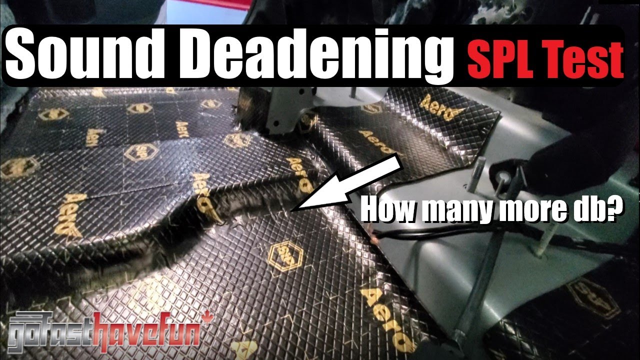 Sound Deadening SPL Test Before & After (Standartplast Canada ...