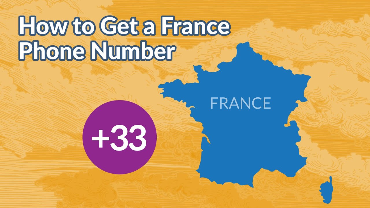 How to Get a France Phone Number - YouTube