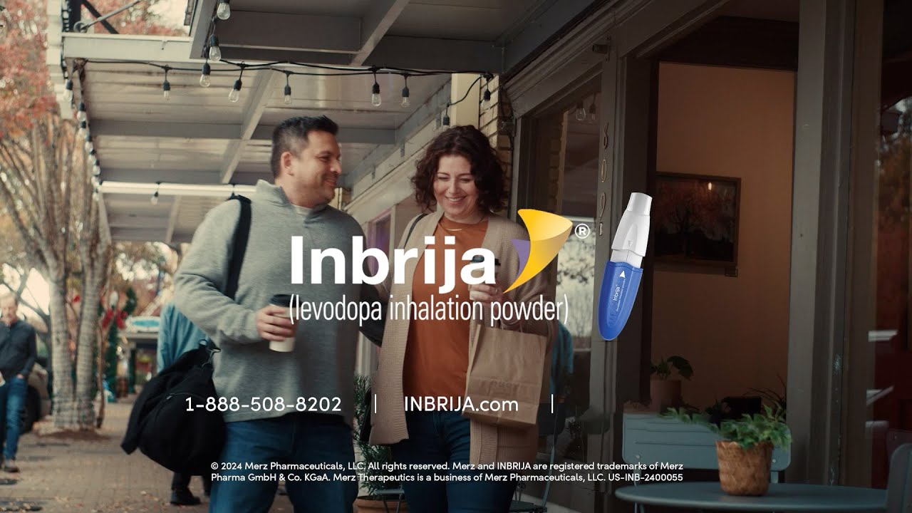 Discover INBRIJA (levodopa inhalation powder) - Commercial - YouTube