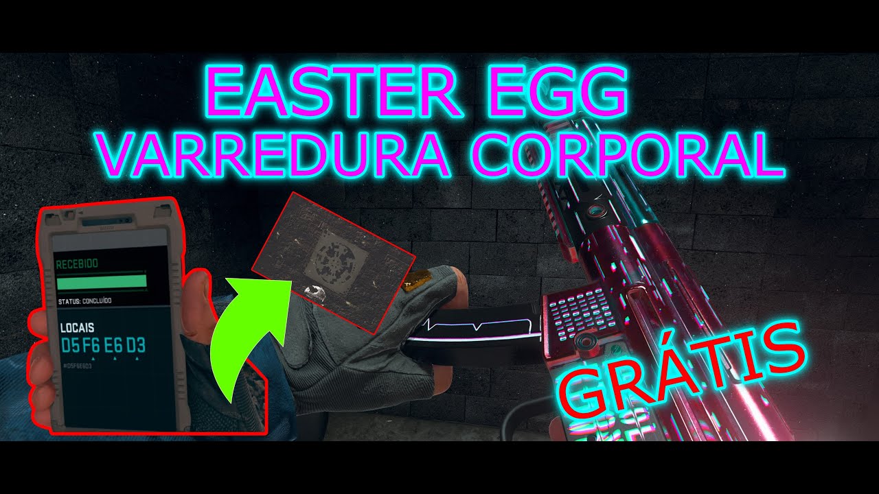 COMO FAZER O EASTER EGG VARREDURA CORPORAL E GANHE UMA VARIANTE DA ...