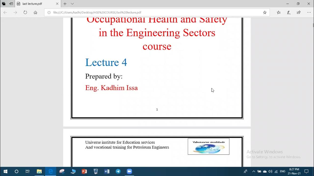 HSE course lecture 5 from Universe institute - YouTube