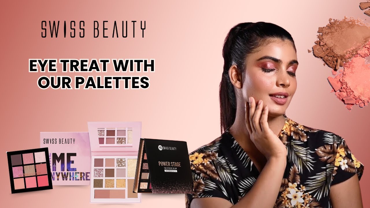 Eyeshadow palettes for every occasion | Swiss Beauty Cosmetics - YouTube