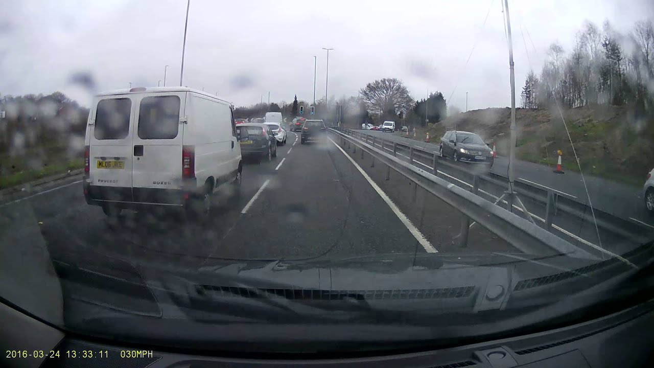 A34/A555/Stanley Road Roundabout Work for A6MARR - YouTube
