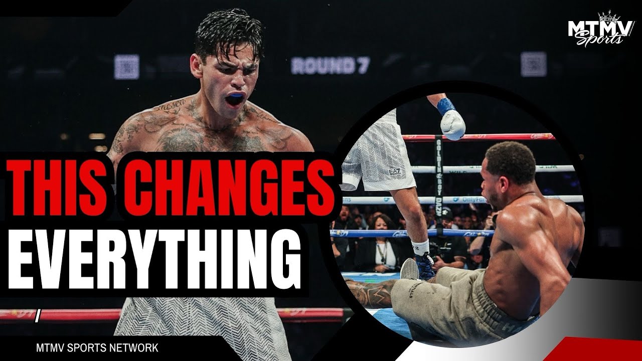 THIS changes everything for Ryan Garcia after defeating FAVORED and Undefeated Devin Haney - YouTube