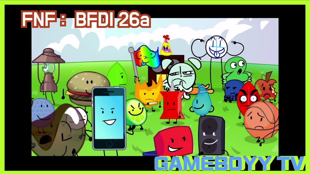 FNF MOD(Friday Night Funkin'!) : BFDI 26a Full Video - YouTube