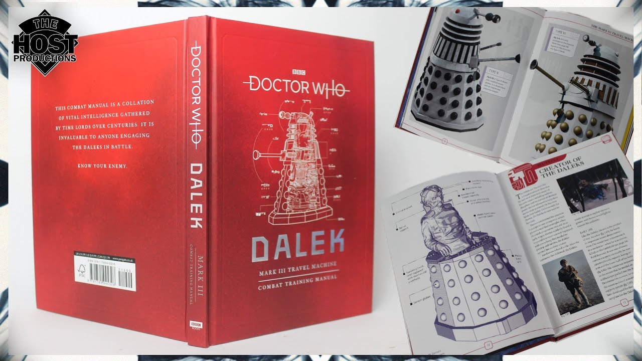 Doctor Who Book Review: Dalek Combat Training Manual - YouTube