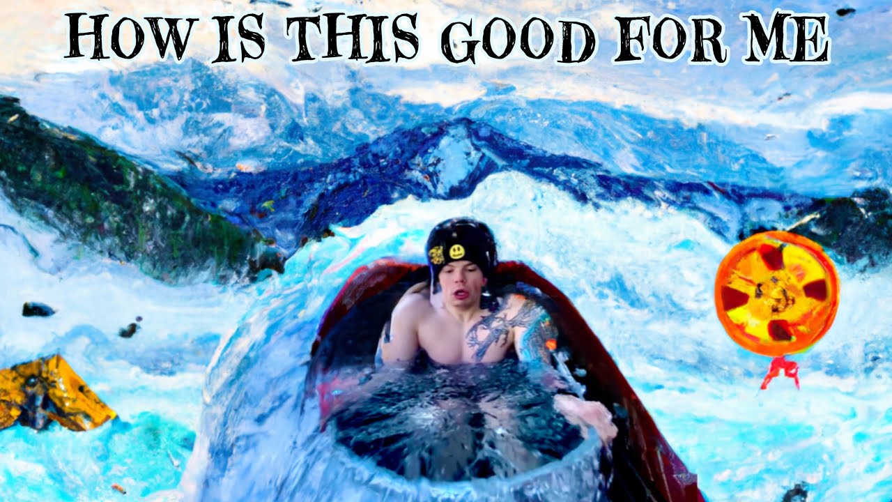 My First Ice Bath [frozen water] - YouTube