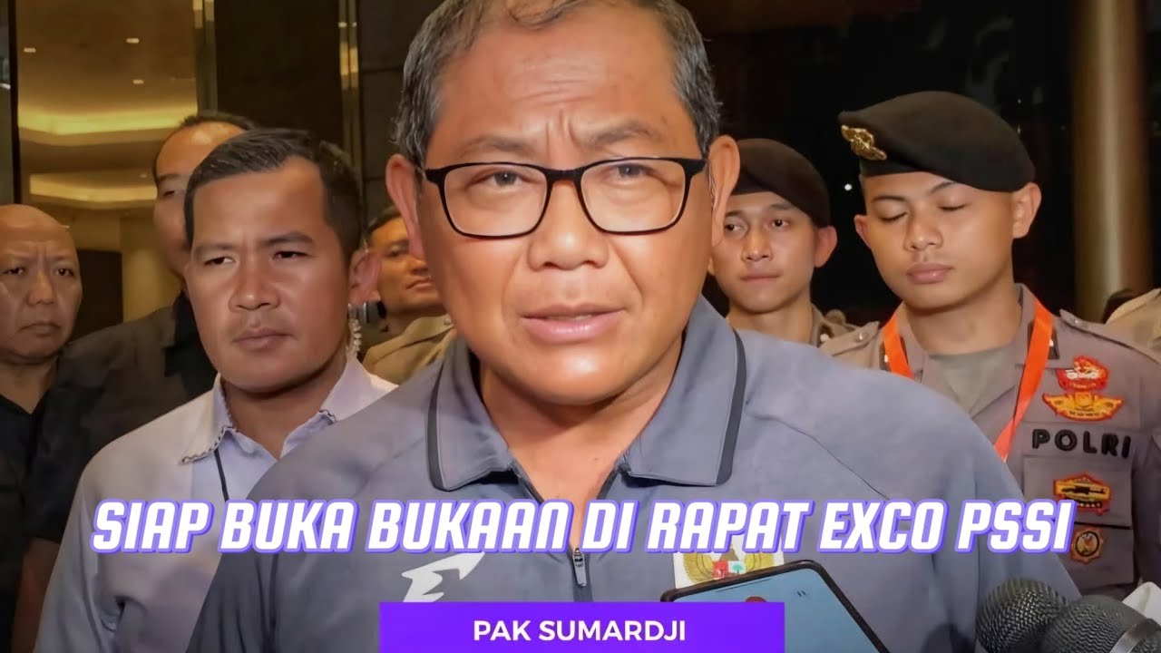 PAK SUMARJI BERTINDAK TEGAS KARENA EXCO PSSI SUDAH KETERLALUAN ...