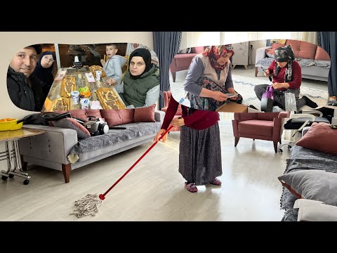 Günlerden ev temizliği  ev işleri öğlen yemeği alışveriş
