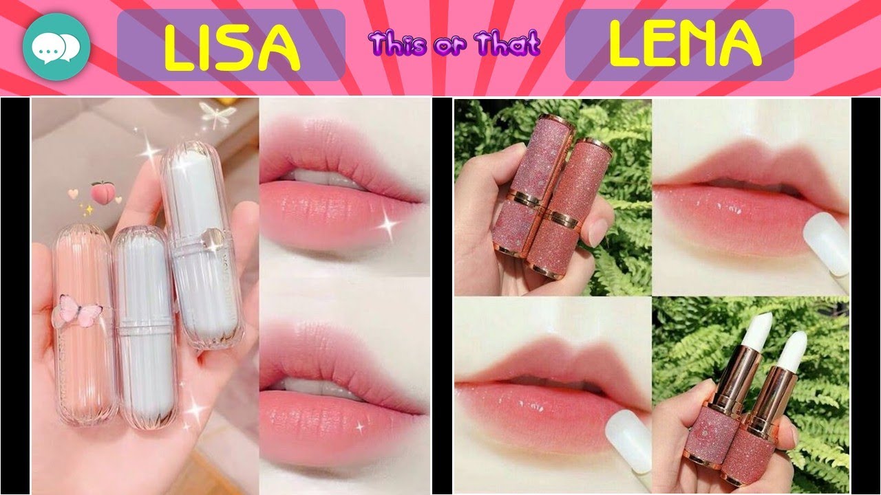 LISA OR LENA | Cosmetics - Makeup - Eye, Face & Lip | THIS OR THAT ...