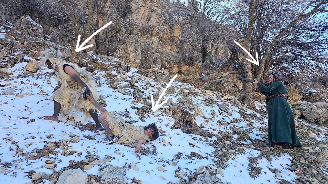 "The Caveman and the Child: A Battle in the Snow" - YouTube