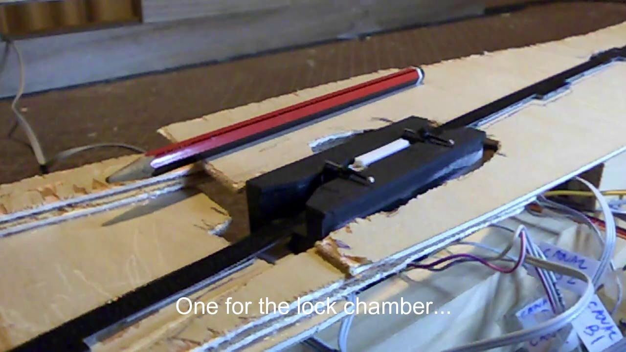 Linear Motor Experiments - A Canal Lock - YouTube