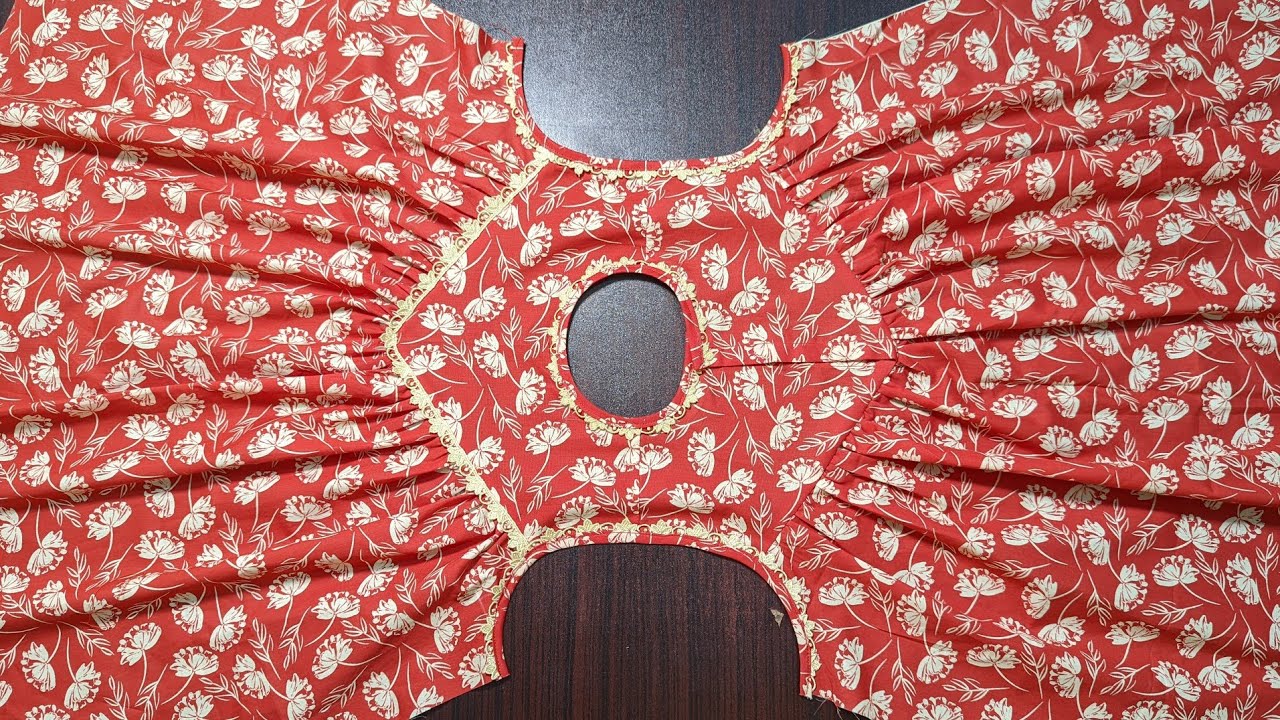 DIY yoke baby frock cutting and stitching || Summer baby frock tutorial ...