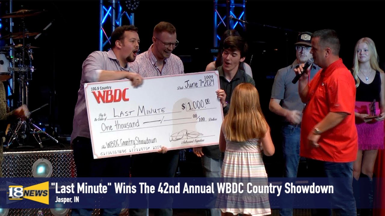 Bluegrass Band "Last Minute" Wins The 42nd Annual WBDC Country Showdown ...