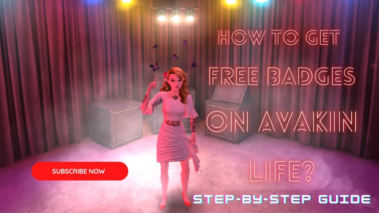 How to get free badges on Avakin life? (Step-by-Step Guide) #avakinlife ...