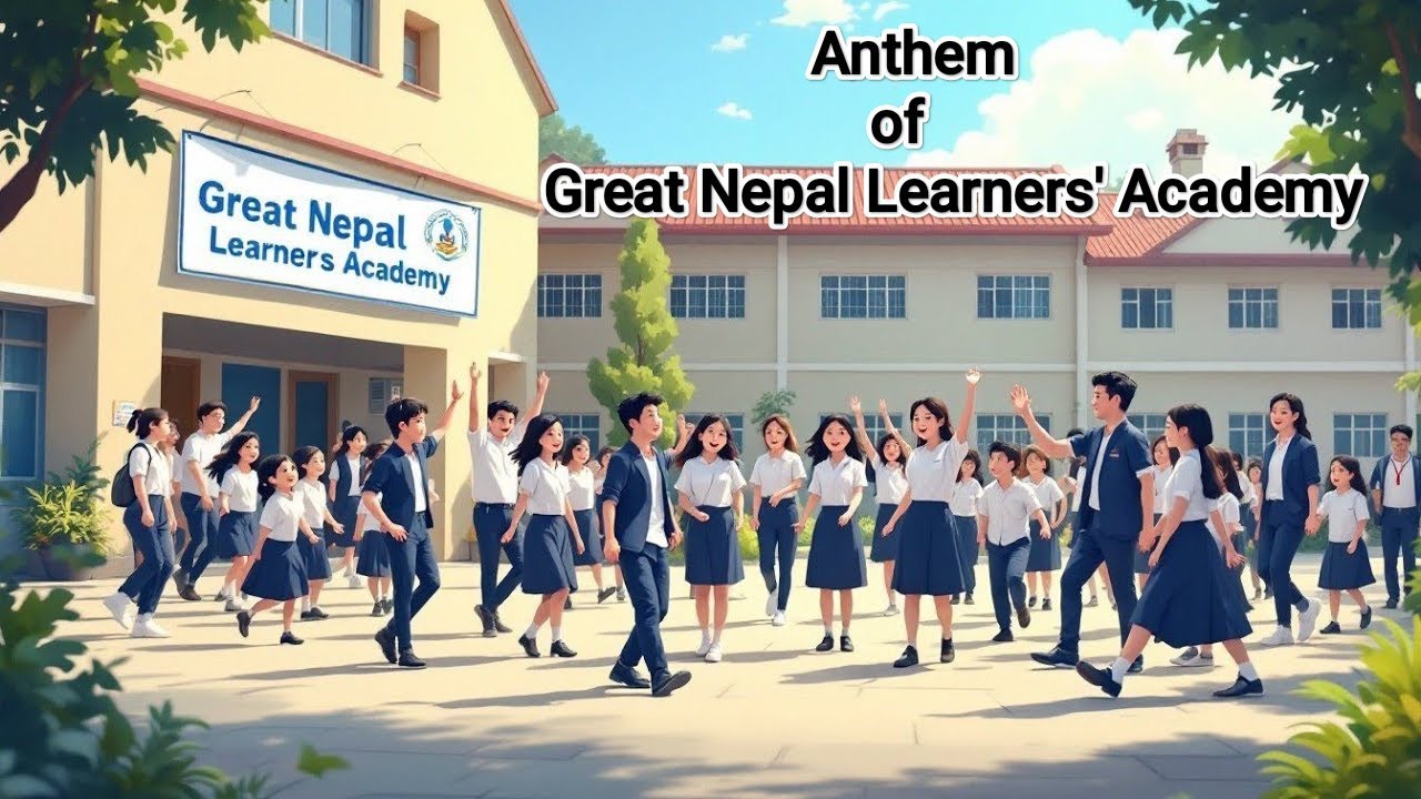 Anthem Song of Great Nepal Learners' Academy - YouTube