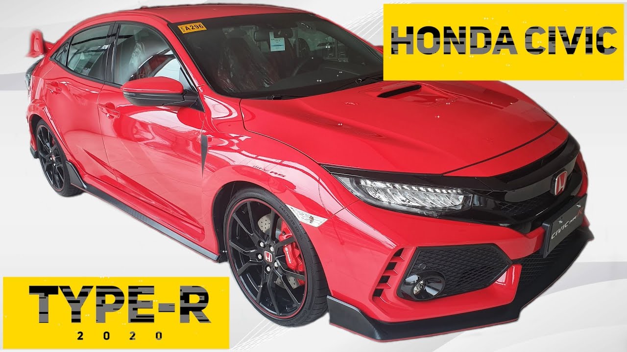 Honda Civic Type-R Rallye Red Quick Preview - YouTube
