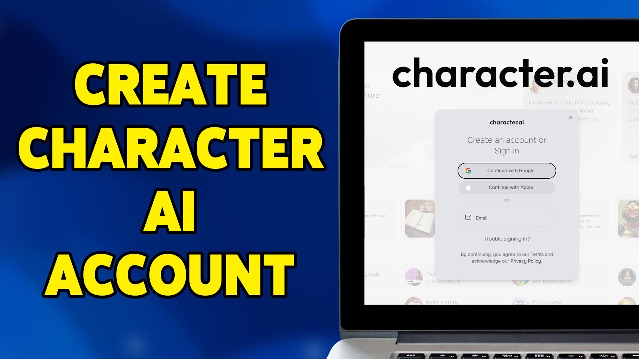 How To Create Character.AI Account 2024 | Sign Up & Set Up Your ...