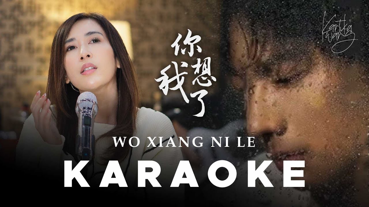 KARAOKE NO VOCAL 我想你了 Wo Xiang Ni Le 海来阿木 Hai Lai A Mu | Kartika Wang - YouTube