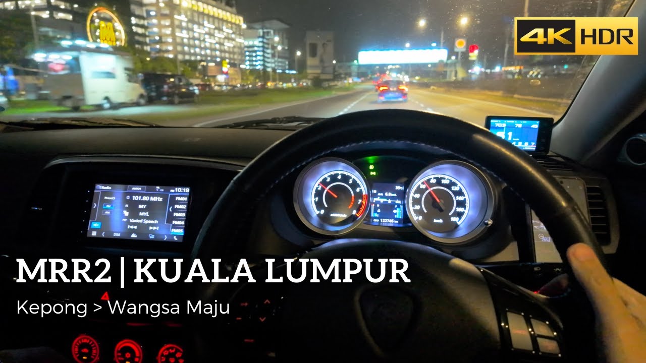 POV Night Drive in a Proton Inspira 1.8M – Stunning 4K HDR! - YouTube