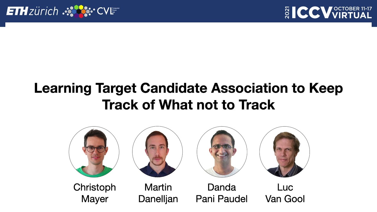 Learning Target Candidate Association to Keep Track of What Not to ...
