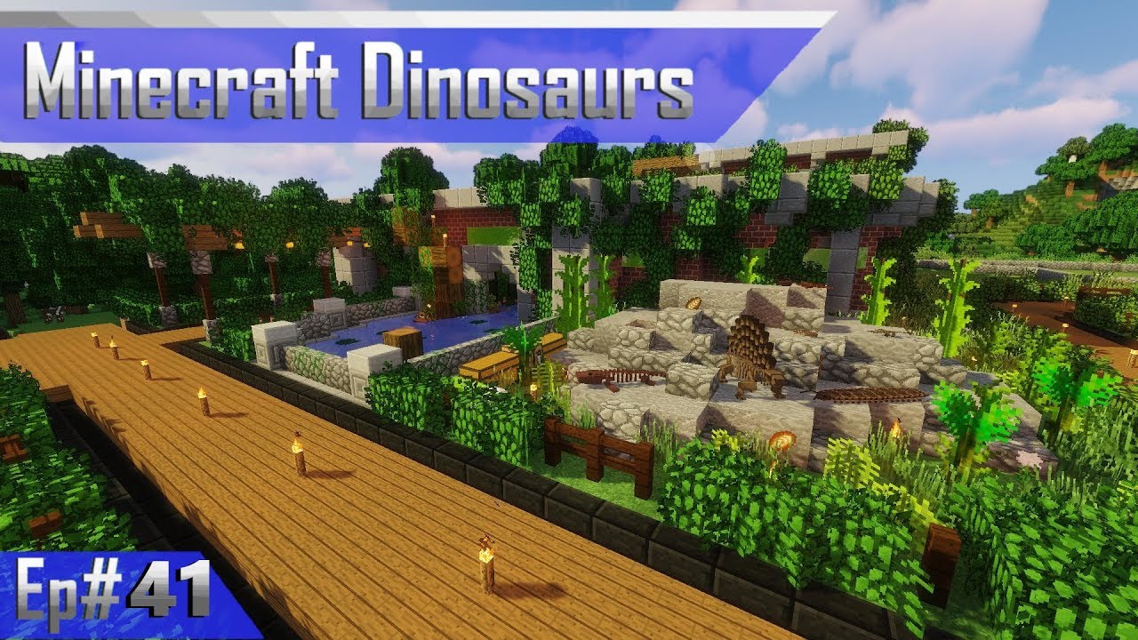 Finished Bug House | Minecraft Dinosaurs Ep# 41 - YouTube