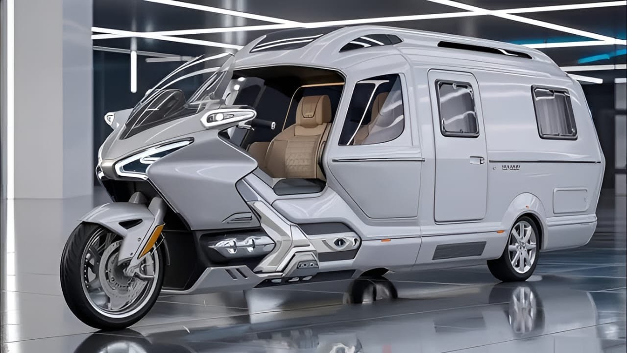 2026 Honda Goldwing Long Wheelbase Tricycle Camper RV รุ่นใหม่ แคมเปอร์ ...