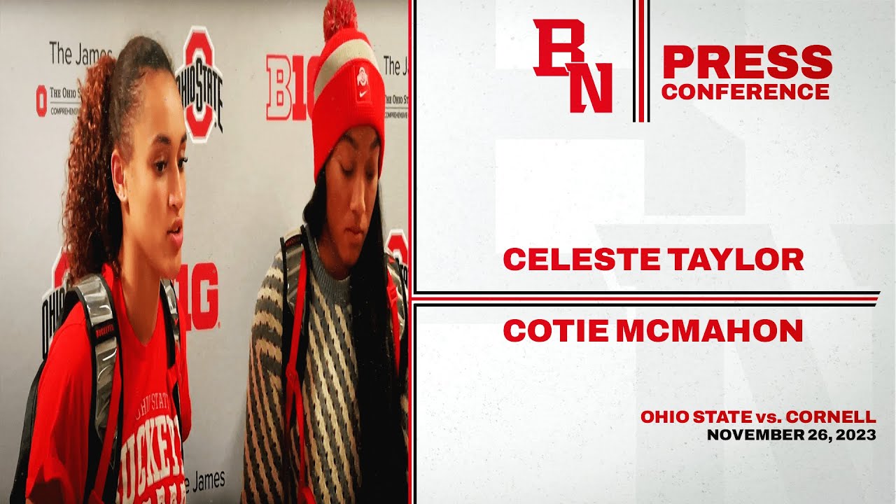 Ohio State: Celeste Taylor and Cotie McMahon Talk To The Media After A ...