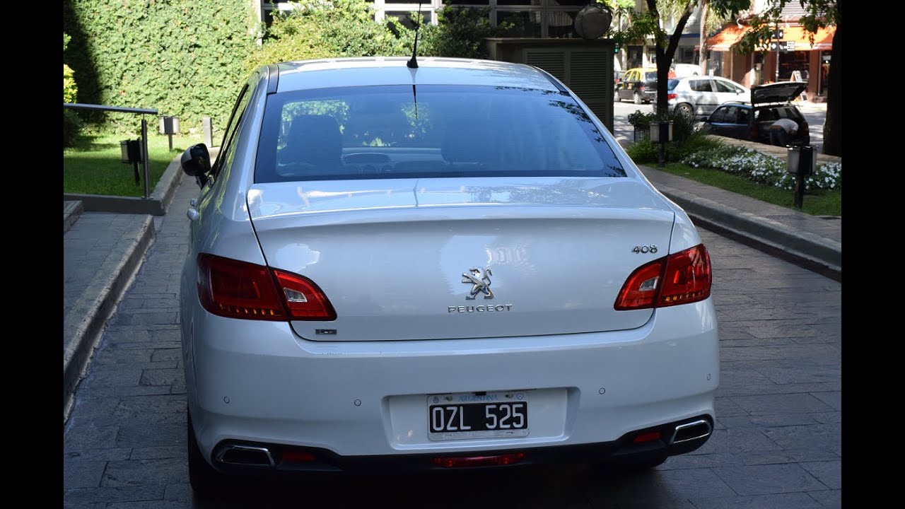 Detalles Peugeot 408 Feline THP Tiptronic 2016 - YouTube