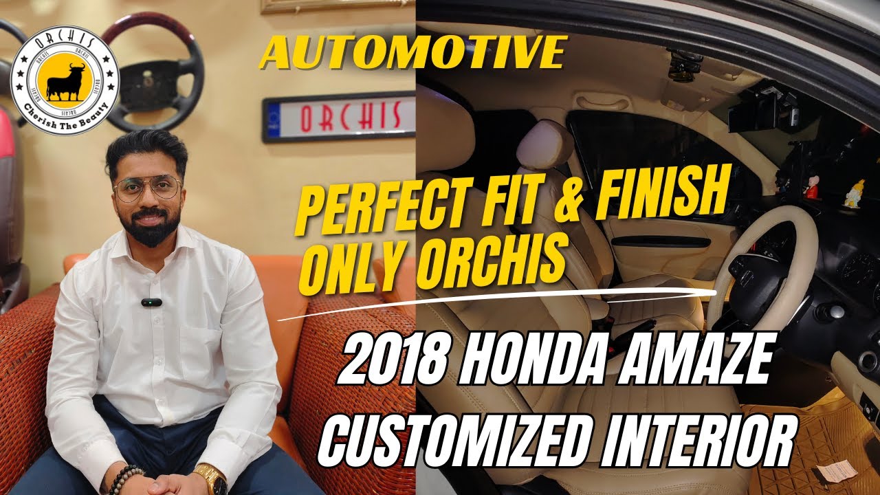 Old Honda Amaze Gets a Stunning Interior Makeover 😱Honda Amaze Premium ...