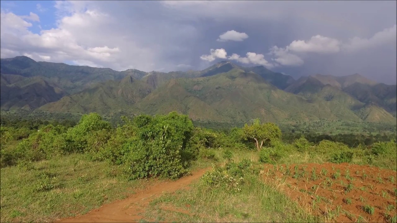 Livingstone Mountains and the Busokelo Valley Mbeya, Tanzania (DJI ...