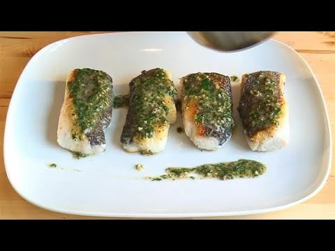 How To Grill Cod With Anchovy Butter - YouTube
