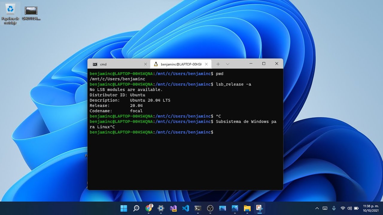 COMO Instalar WSL En Windows 11 YouTube COMO Instalar WSL En Windows 11 YouTube