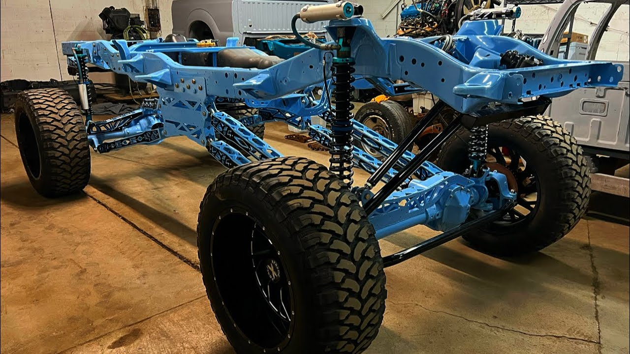 My 24 Inch Frame Off Lift Is COMPLETE! *Almost Ready To Drive - YouTube