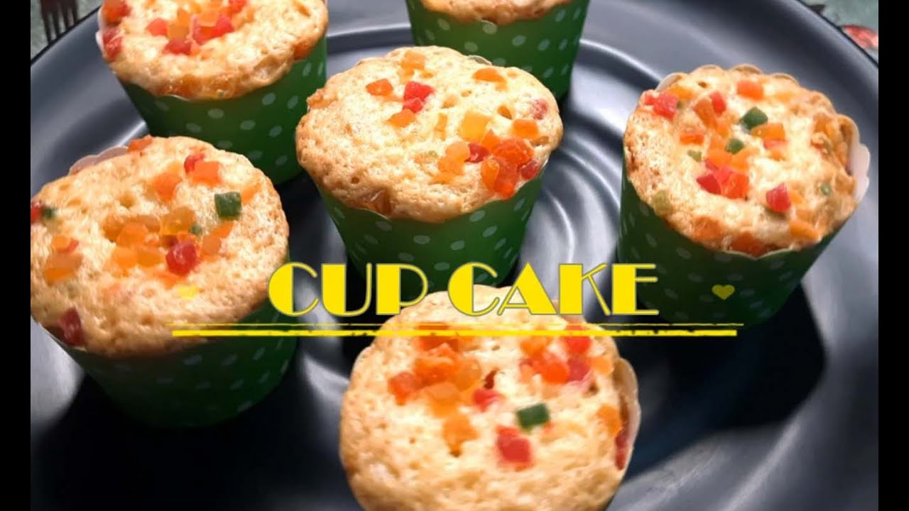 Cup Cake Recipe II Somple & Easy Cup Cake Recipe Without Oven - YouTube