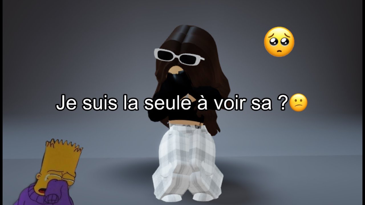 Je suis la seule à voir sa - YouTube