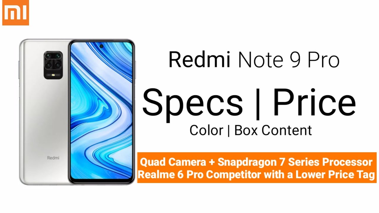 Redmi Note 9 Pro | Specs,Price | Mas sulit sa Realme 6 Pro | Best ...