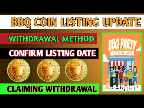 "BBQ Coin Airdrop: New Updates, Listing & Withdrawal Guide!" - YouTube