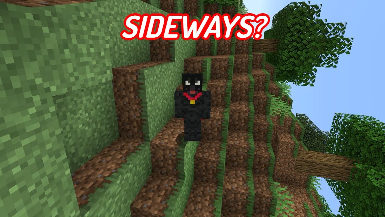 Minecraft, but it's sideways - YouTube