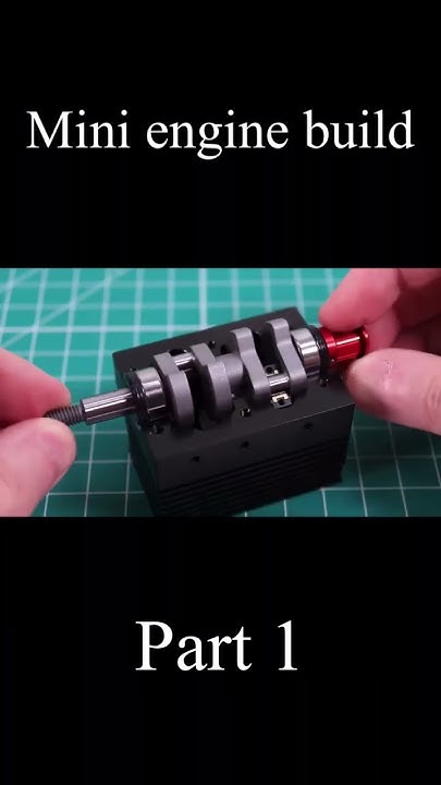 Mini engine build part 1 - YouTube