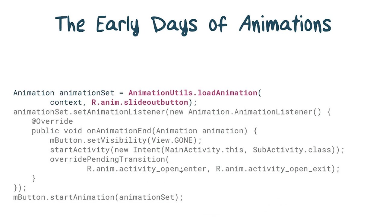 Animation on Android - YouTube
