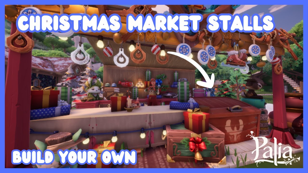 Build Christmas Market Stalls in Palia: Holiday DIY Fun with Friends ...