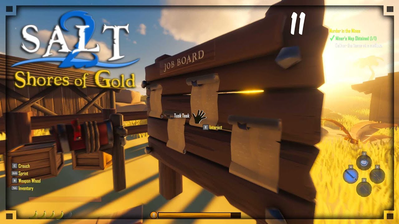 Salt 2: Shores of Gold - ep11 - Seaport.. - Pirate | Crafting | Quest ...
