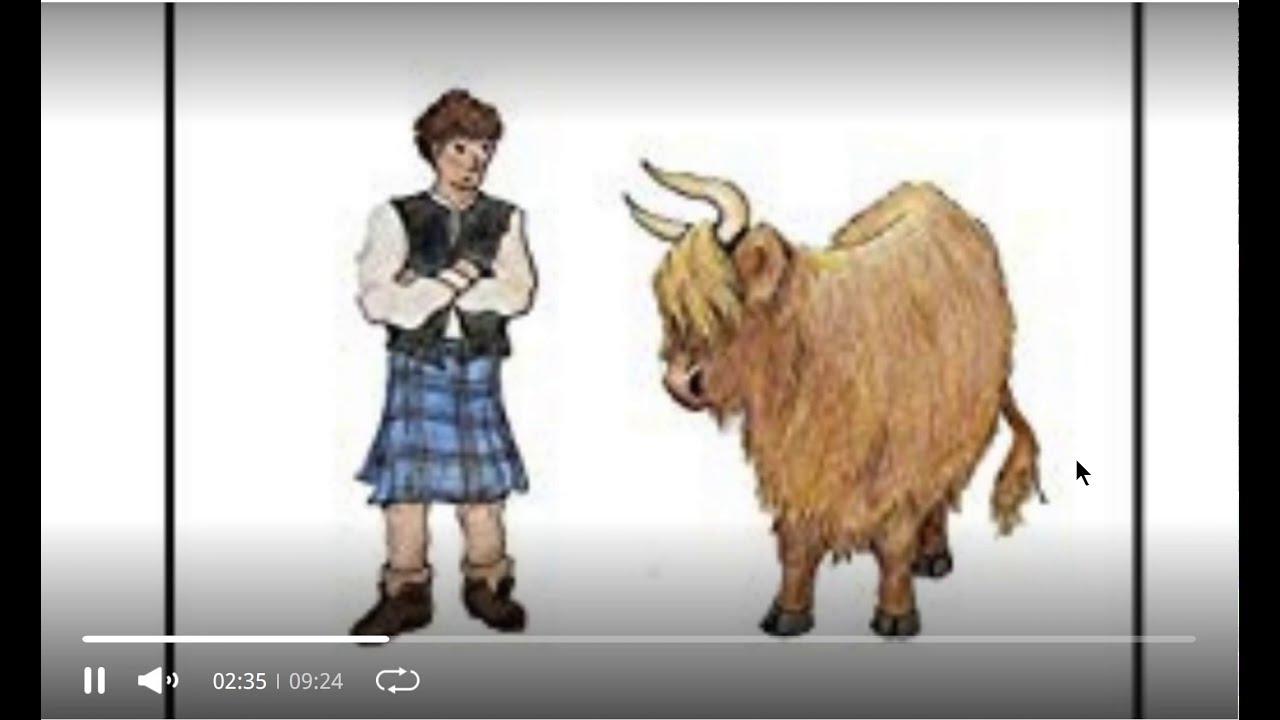 The Wee Wee Manny & The Big Big Coo - A Scottish Folktale for Children ...
