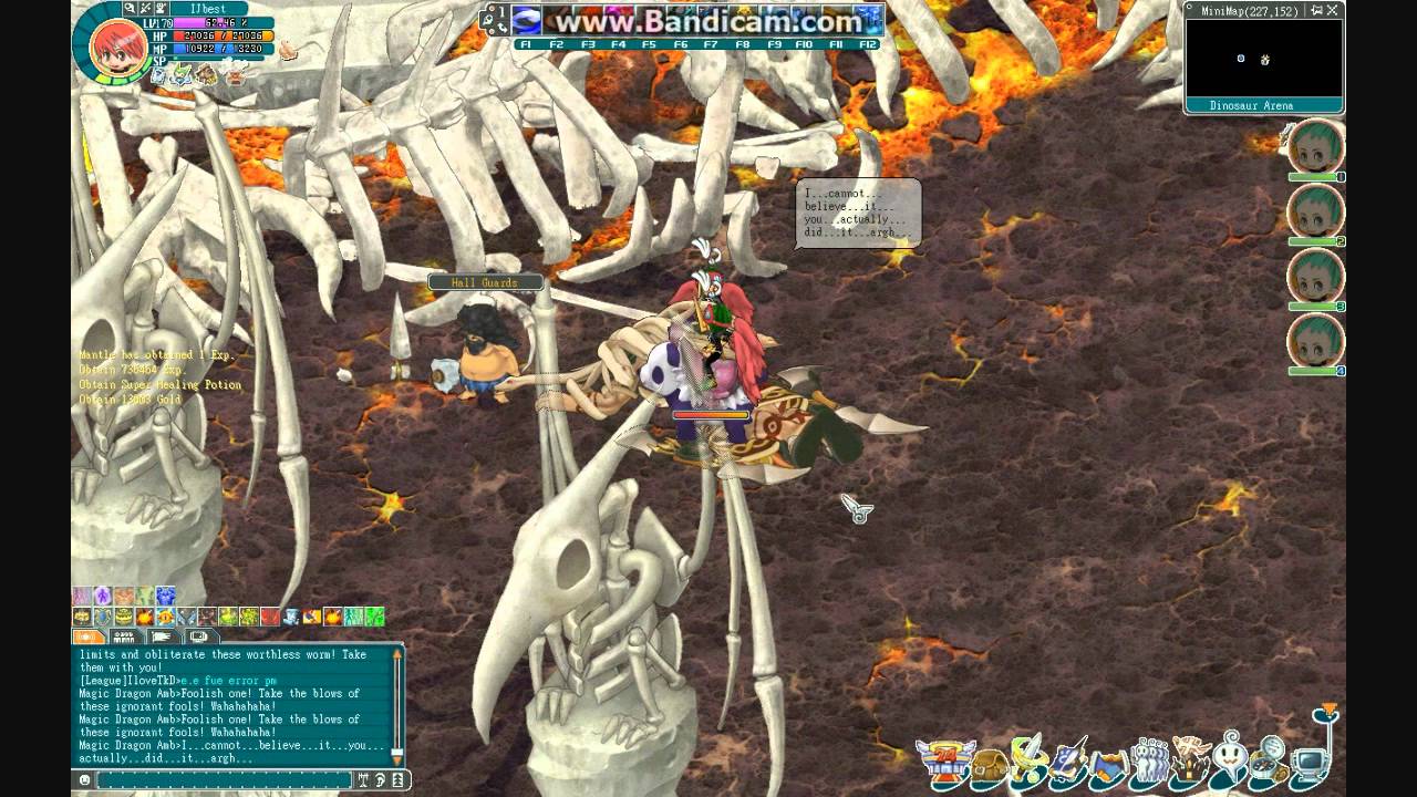 Clips From My Dinosaur Arena Adventure \o/ - YouTube
