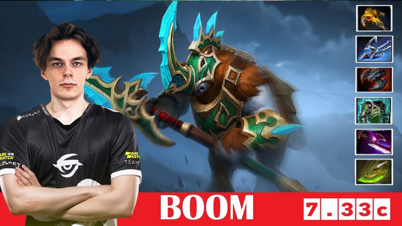 [DOTA 2] Team SECRET.BOOM the MAGNUS [OFFLANE] [7.33c] - YouTube